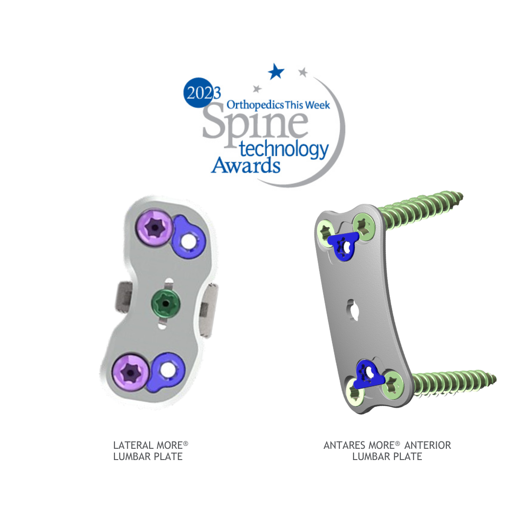 MiRus® receives the 2023 Spine Tech Award for its Low-profile ...